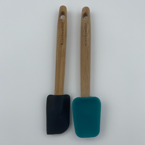 KitchenAid | Kitchen | Kitchenaid Mini Bamboo Wooden Spatula Set | Poshmark